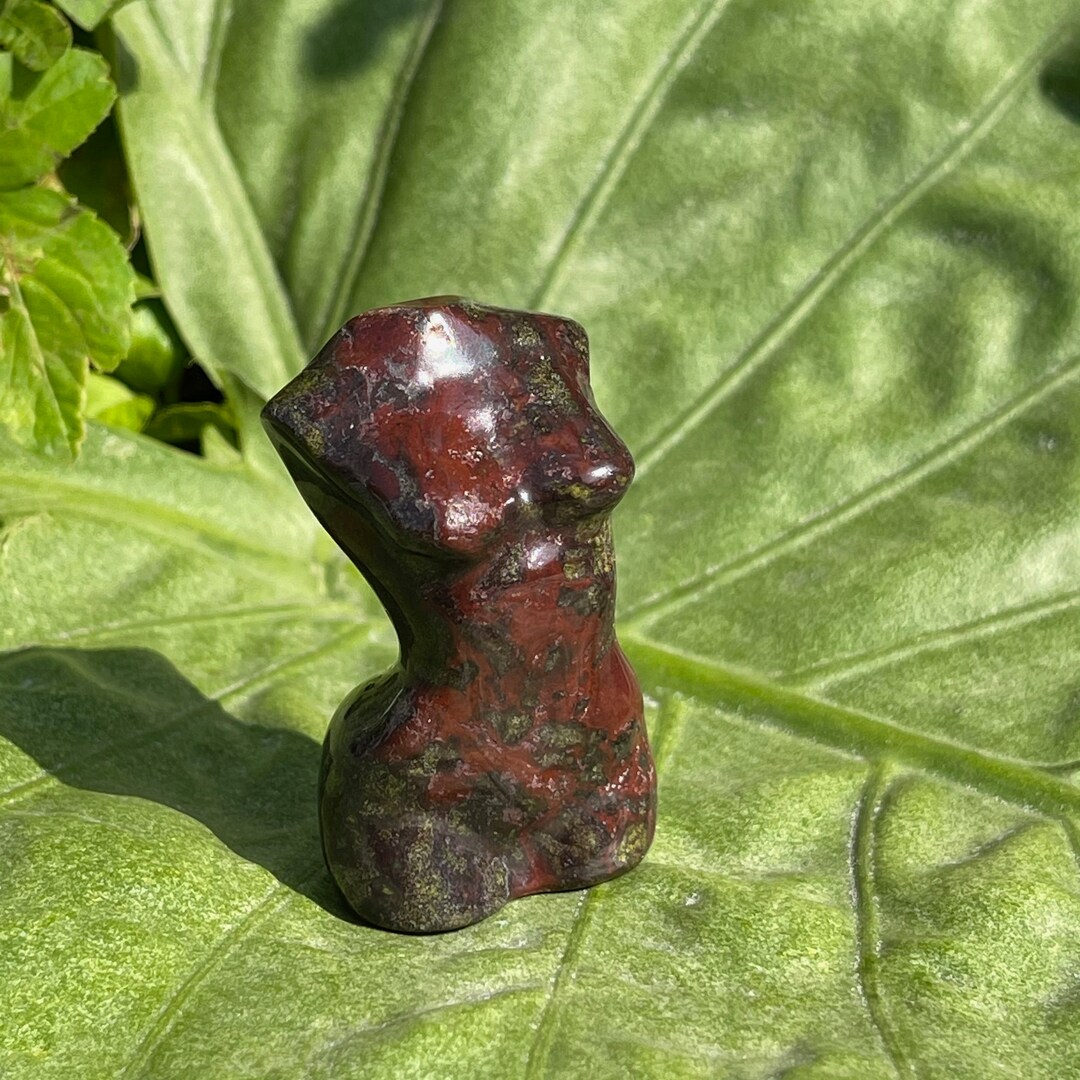 2 Inches Dragon Bloodstone Goddess, Dragon Bloodstone Female Body ...