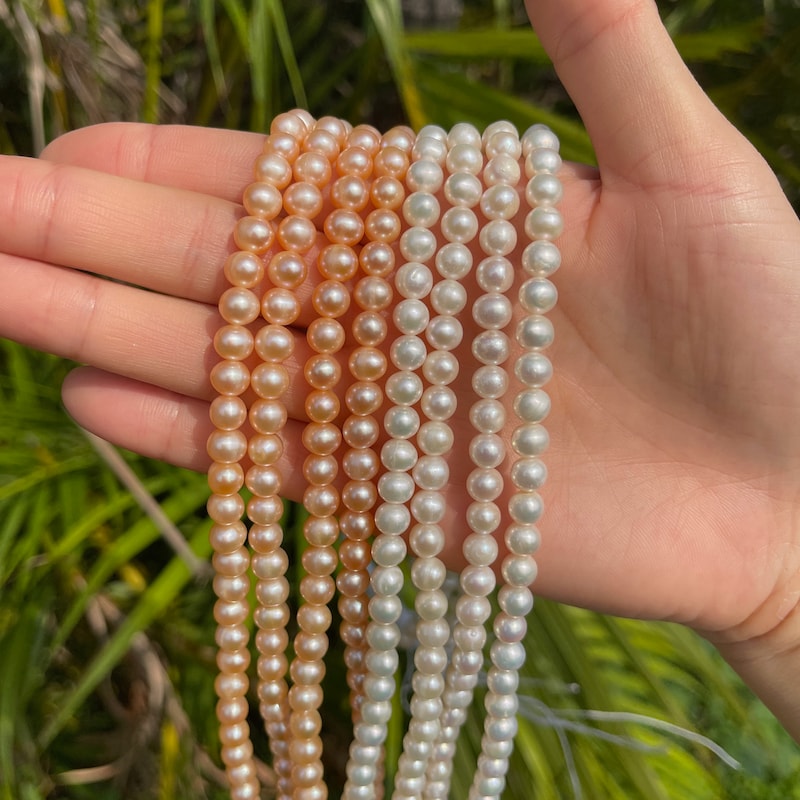 Genuine Pearl Beads - Etsy