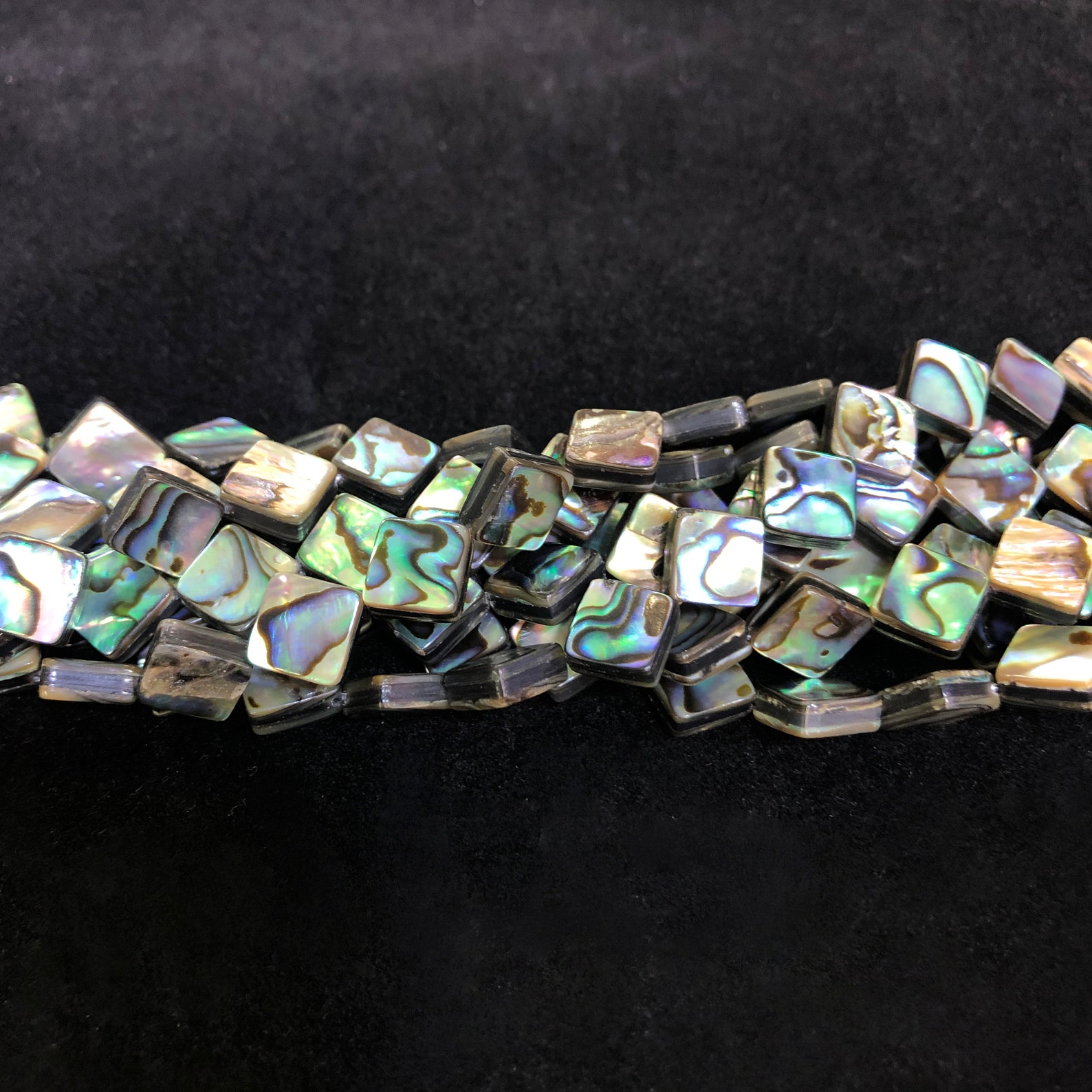 Natural Abalone Shell Beads Seashell Beads High Luster 8mm - Etsy