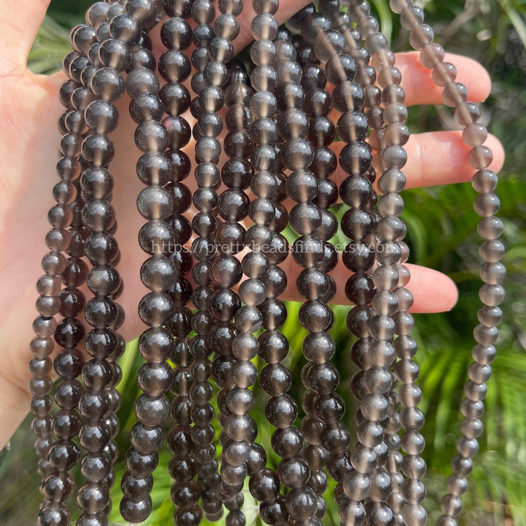 Apache Tear Obsidian Beads, Loose Beads for Jewelry DIY, Bracelet Beads ...