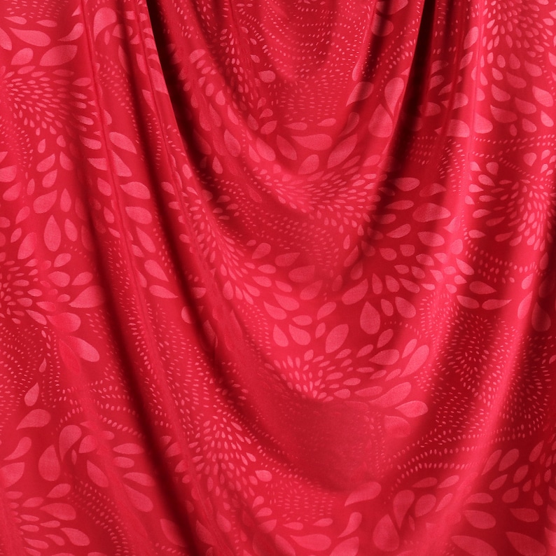 58-60 200GSM Water Drops Printed Polyester/spandex ITY | Etsy