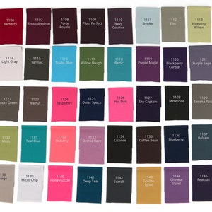 Color #1106-#1145(total 145 Colors) 58/60" 200gsm 2-way Stretch ITY ...