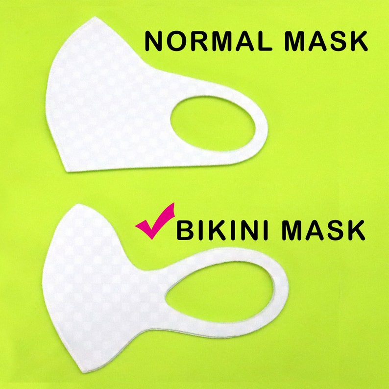 Unisex Summer BIKINI Face MASK With Cooling Effect - Etsy