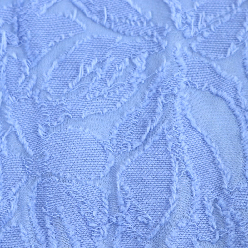 3-COLOR 58/60 Polyester/spandex Clip Knit Jacquard Sheer | Etsy