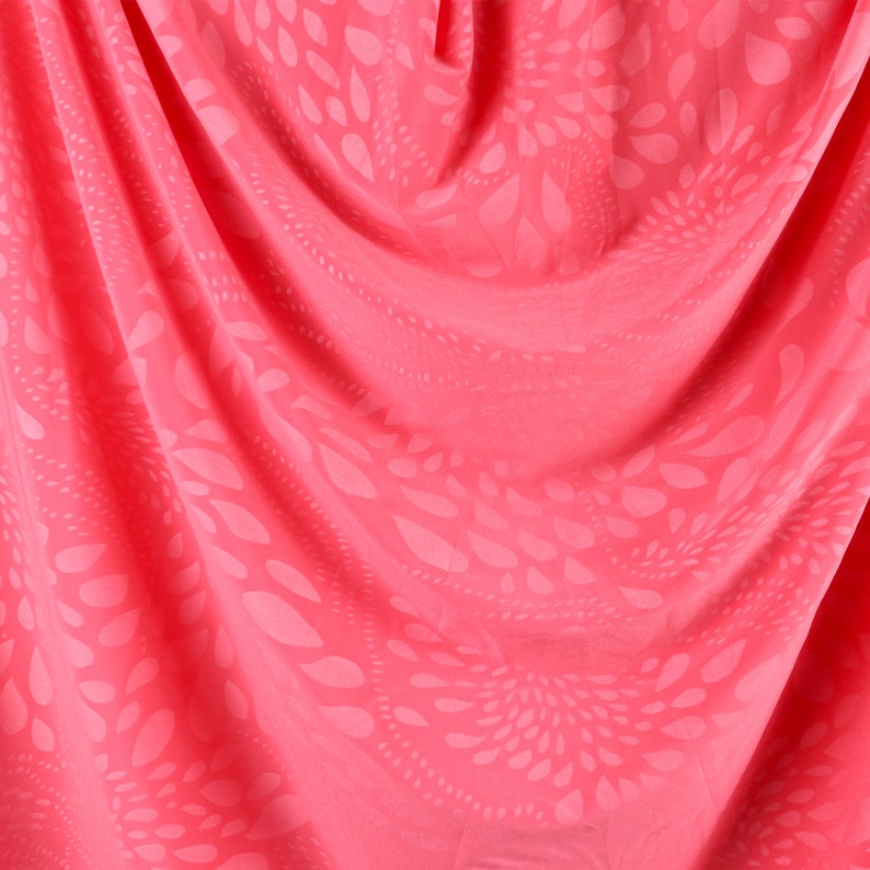 58-60 200GSM Water Drops Printed Polyester/spandex ITY | Etsy