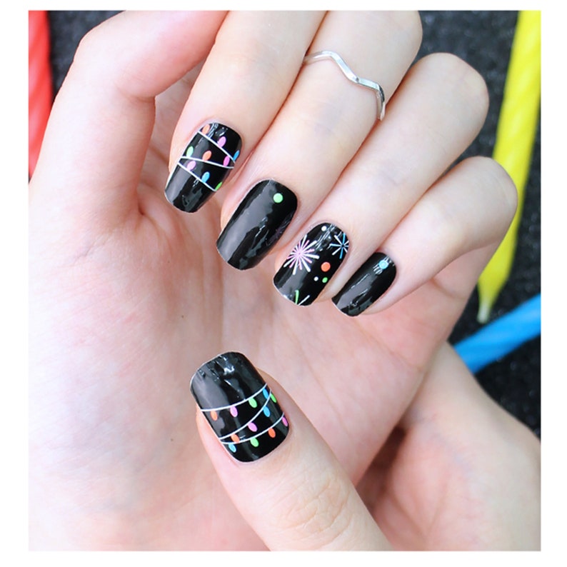 Color Pop 45656 - Zipkok® Gel Nail Strips 20 Nail Art Stickers in 10 ...