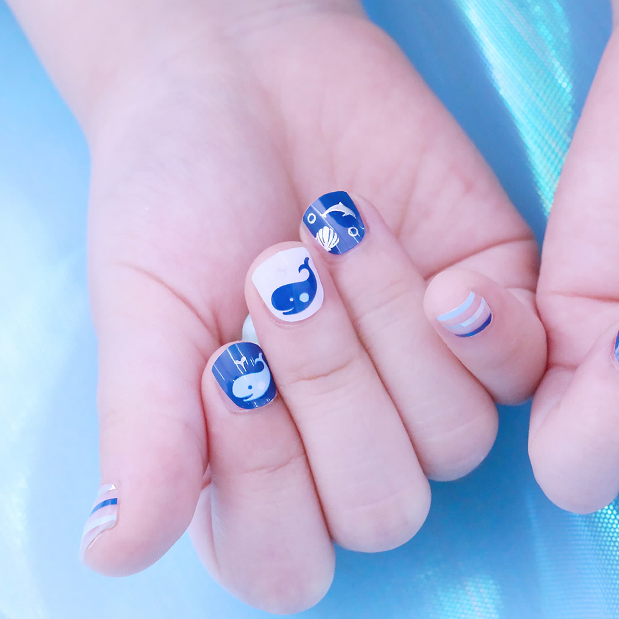 Whale Nail Art