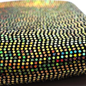 52" Cuttable Width, 200GSM, 2-way Stretch Metallic Nylon/polyester ...