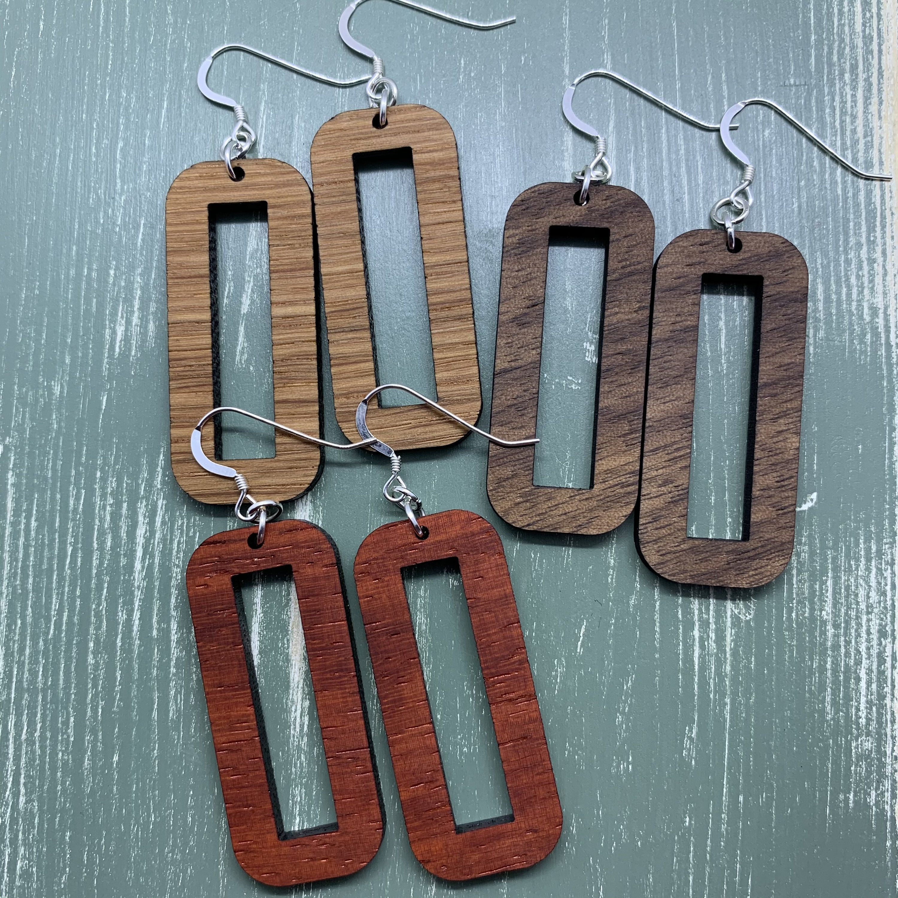 Natural Wood Earrings Wooden Earrings Handmade Earrings | Etsy