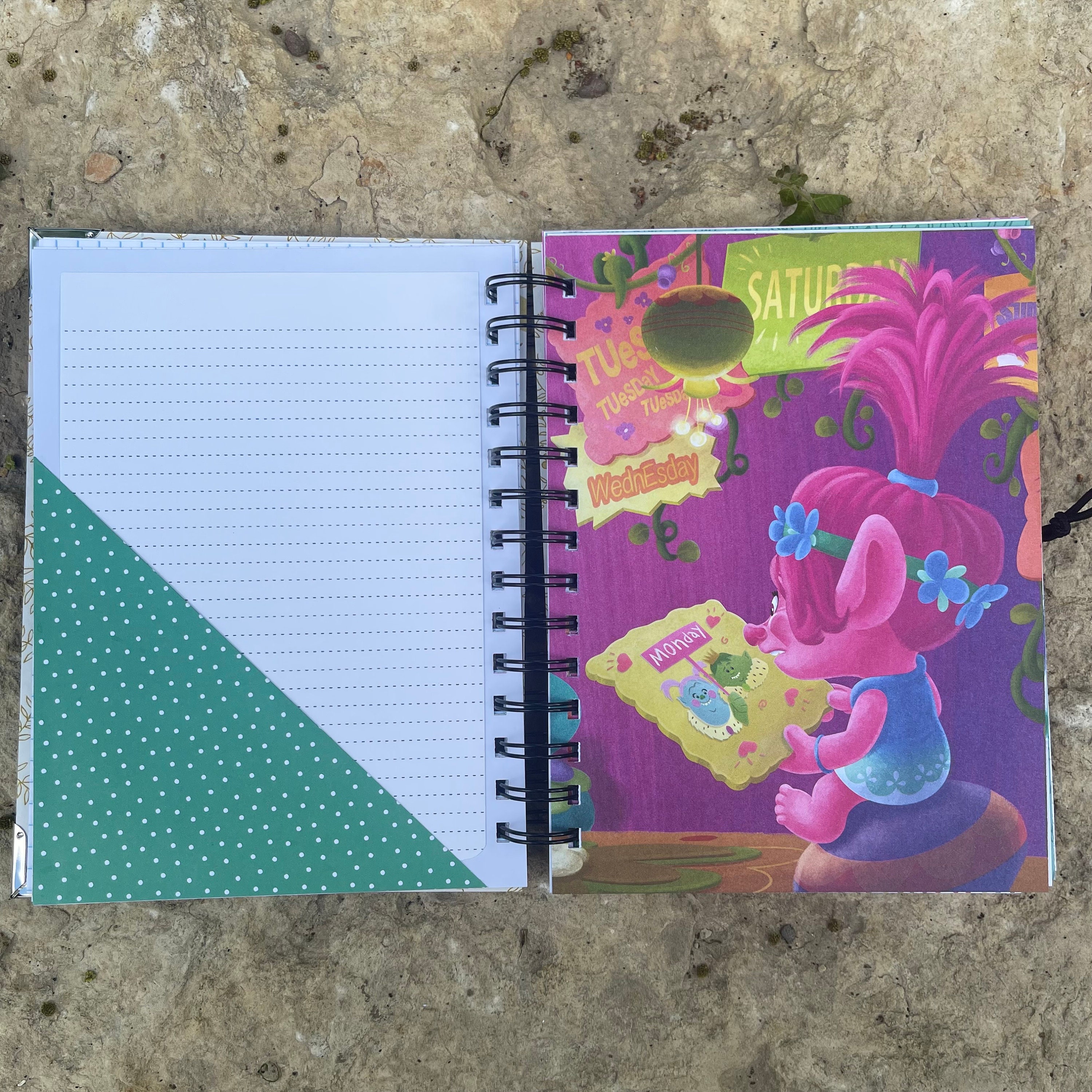 Little Golden Book Journal New Repurposed Book Trolls - Etsy