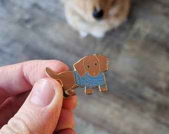 Dachshund Dog Pin | Etsy