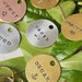 Custom Hand Stamped Dog Tags - Simple Handmade Pet Id Tag - Metal ...