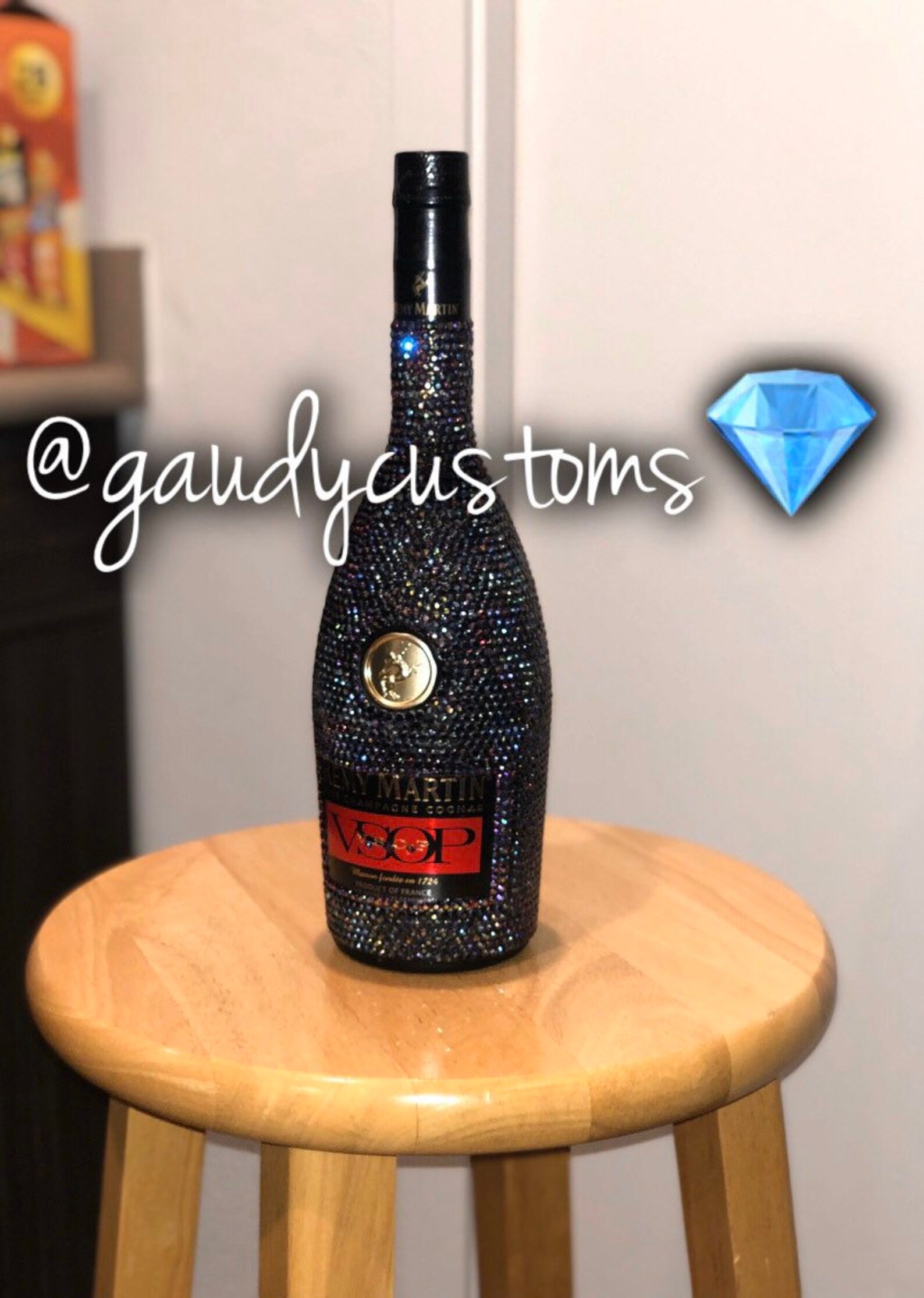 5th Full Bling Liquor Bottle | Etsy