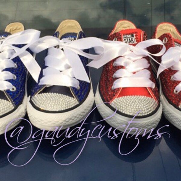 Bling Converse - Etsy