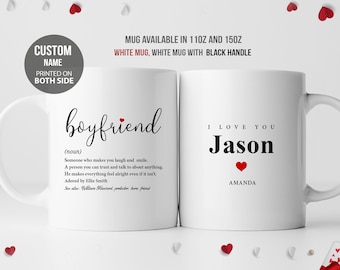 Mug for Boyfriend - Etsy