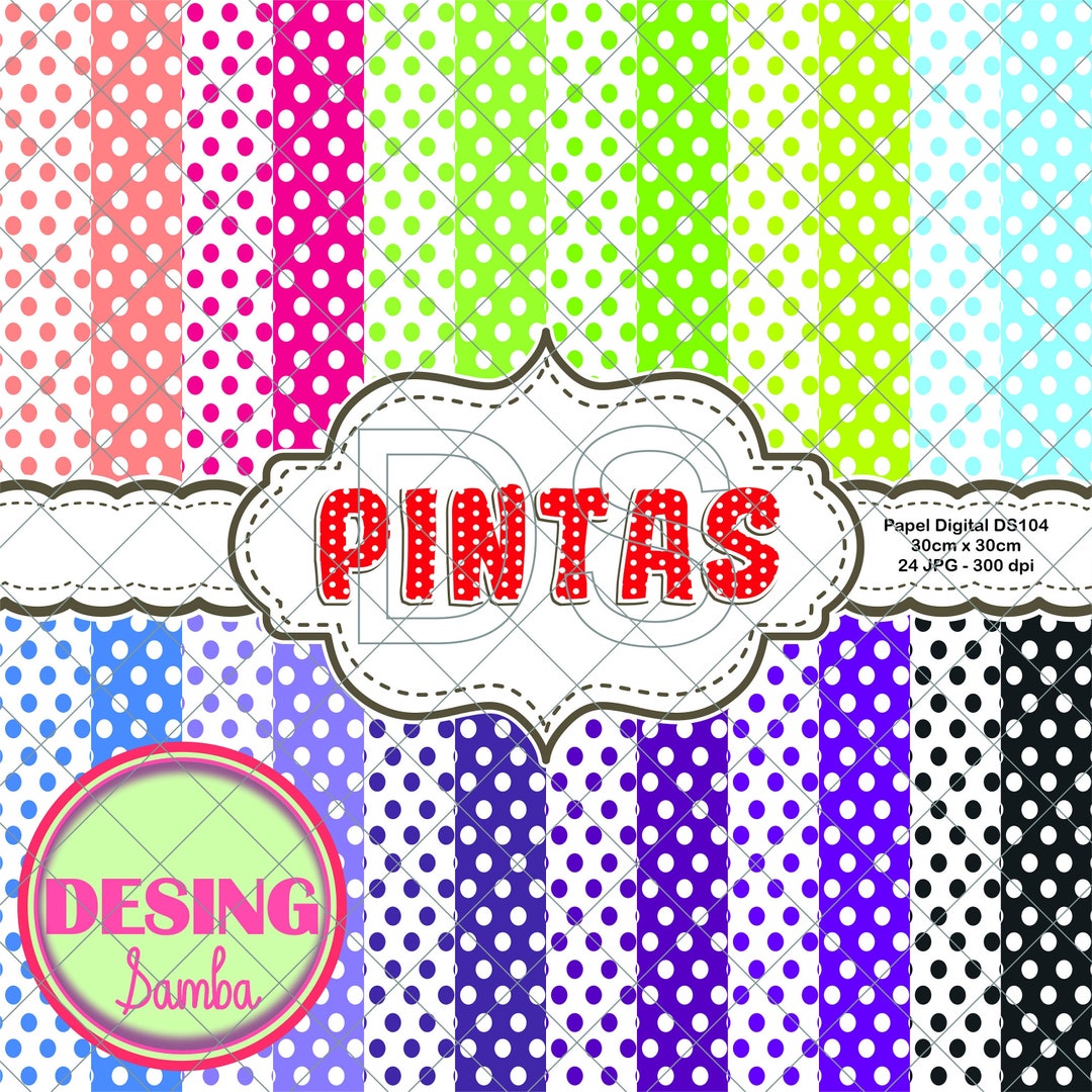 Scrapbooking Embellishment Paper, Polka Dot Scrapbooking Paper Kit ...