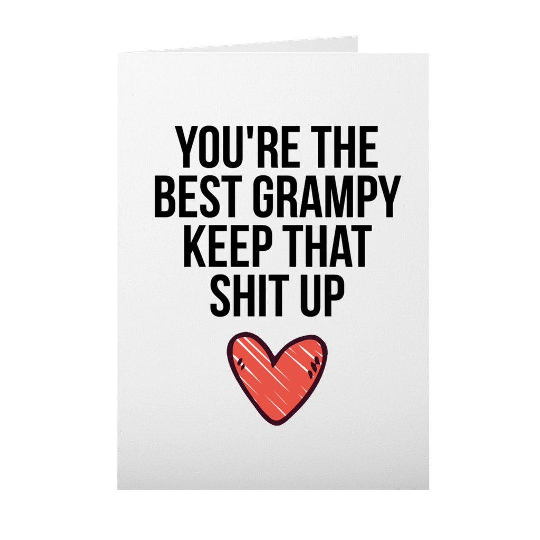 Grampy Card Grampy Gift Gift for Grampy Funny Grampy Gift - Etsy