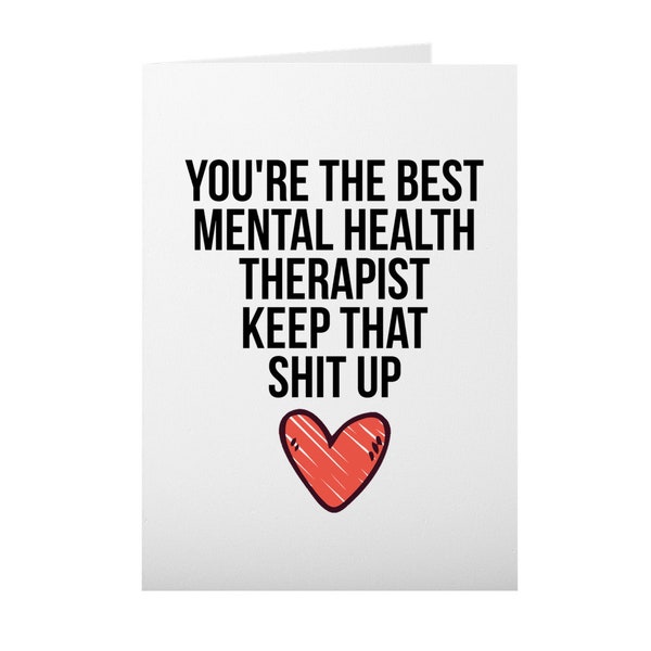 Therapist Birthday Card - Etsy