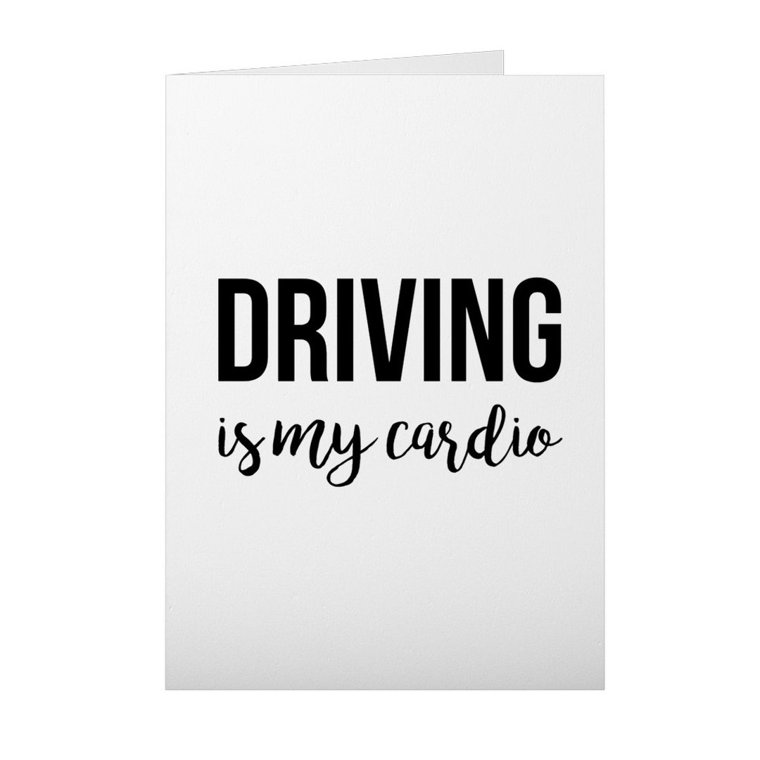 Driving Card, Driver Gift, Gift for Driver, Funny Driver Gift, Driver ...