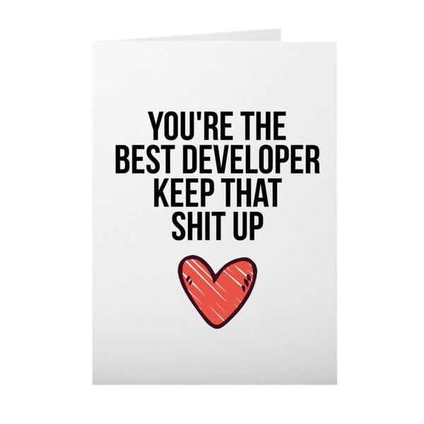 Developer Birthday Card - Etsy