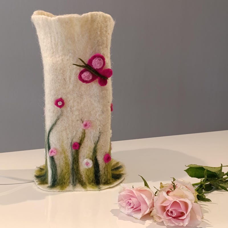 Felted Lampshade - Etsy