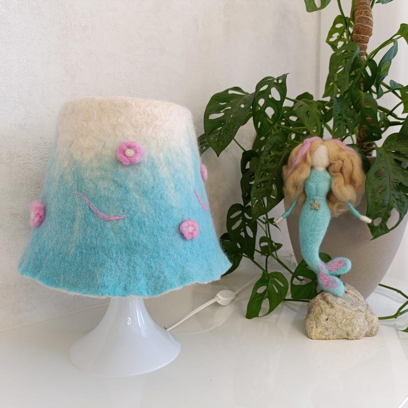 Felted Lampshade - Etsy