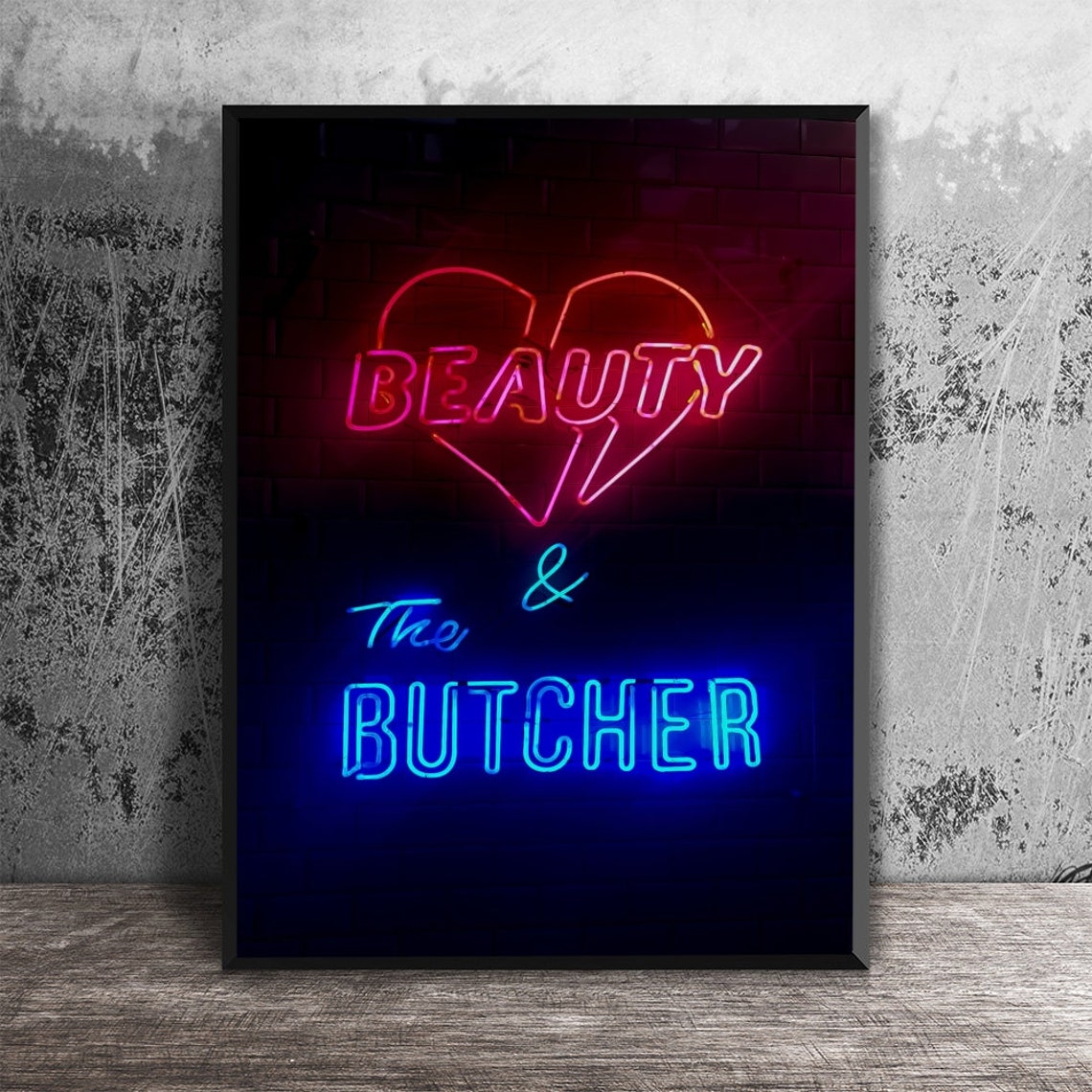 Neon Sign Art Neon Sign Print Neon Sign Photo Neon Art | Etsy