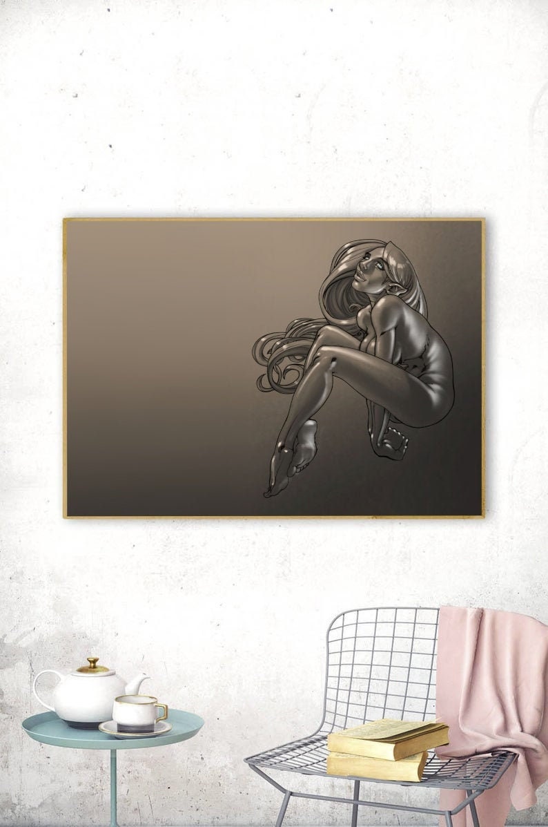 Sexy Room Decor Sexy Bedroom Art Above Bed Decor Black Etsy