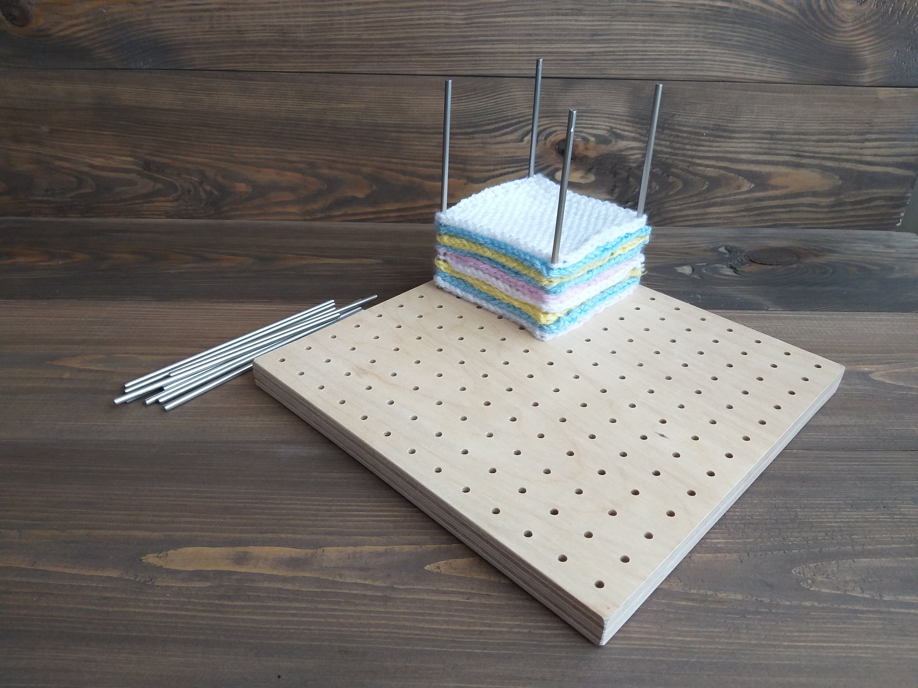 Granny Square Blocking Board Afghan Squares Wooden Blocker | Etsy