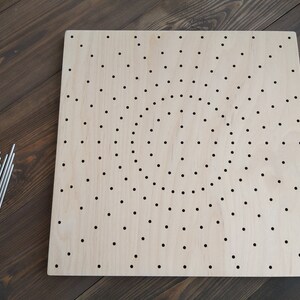 Large Crochet Blocking Board Circle Round Crochet Blocker - Etsy UK