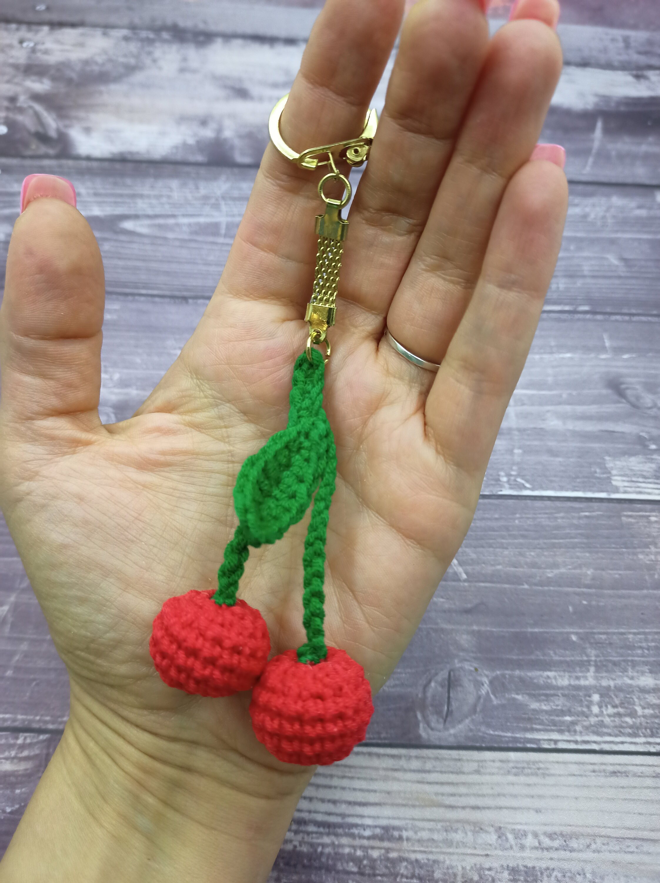 Crochet Food Pattern Cherry Crochet Pattern | Etsy