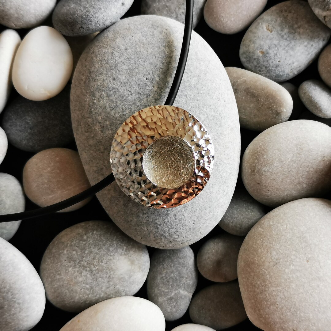 27. Syllable. Pendant With Hammer Blow, Incl. Rubber Chain - Etsy UK