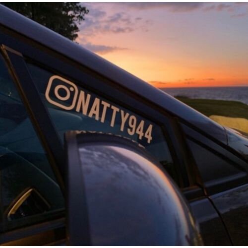 Custom Twitch Username Text Vinyl Decal Sticker Personalized | Etsy