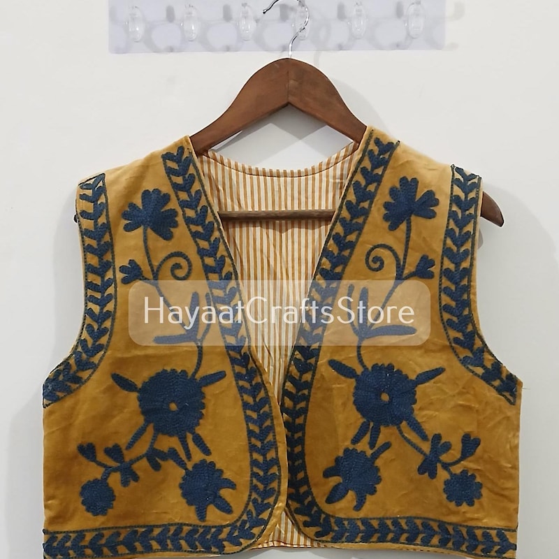 Embroidery Vest - Etsy
