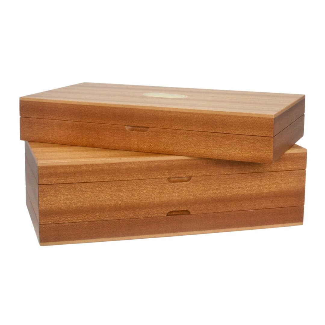 Deluxe Wooden Fly Boxes UK Made Large Storage Display Fly Boxes Brass ...