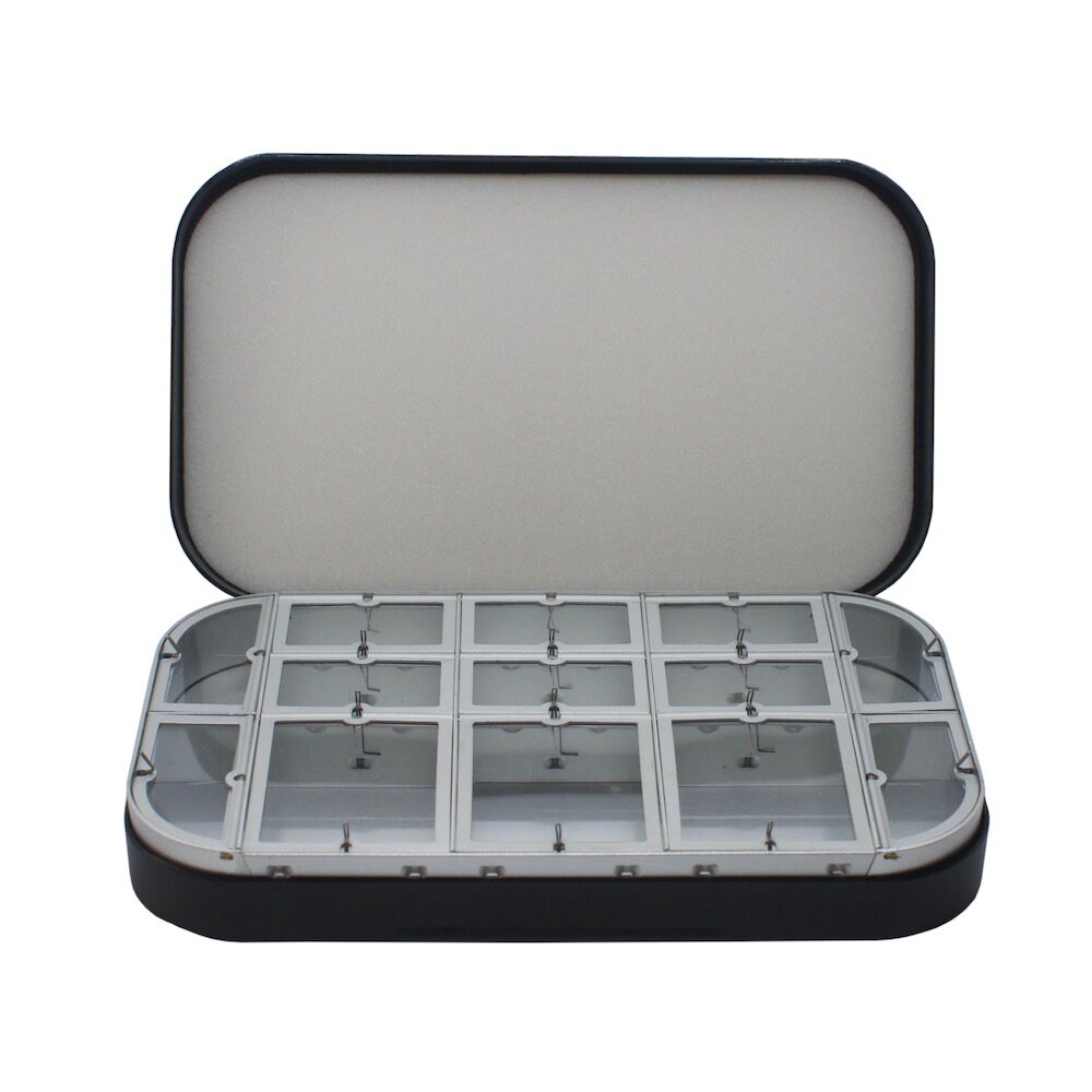 Original Richard Wheatley 6" Compartment Box 13 Compartment Windows in ...