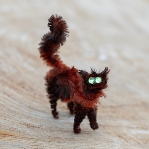Surprise Funny Feral One Posable Chenille Stem, Pipe Cleaner Kitty Cat ...