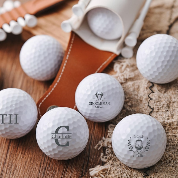 Personalized Golf Balls - Etsy