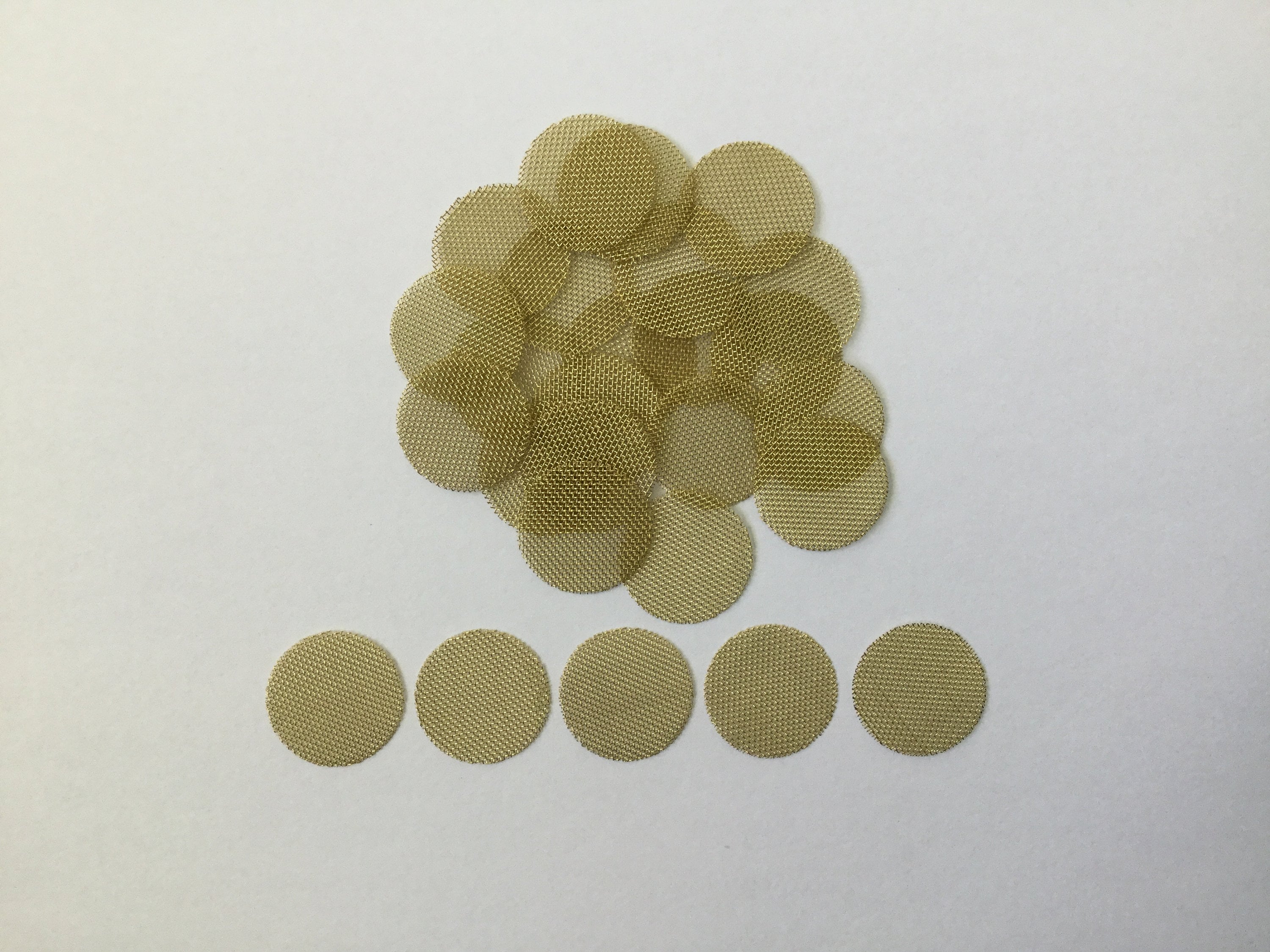 Brass Pipe Screens 5/8 HIGHEST QUALITY USA, 27 Count - Etsy