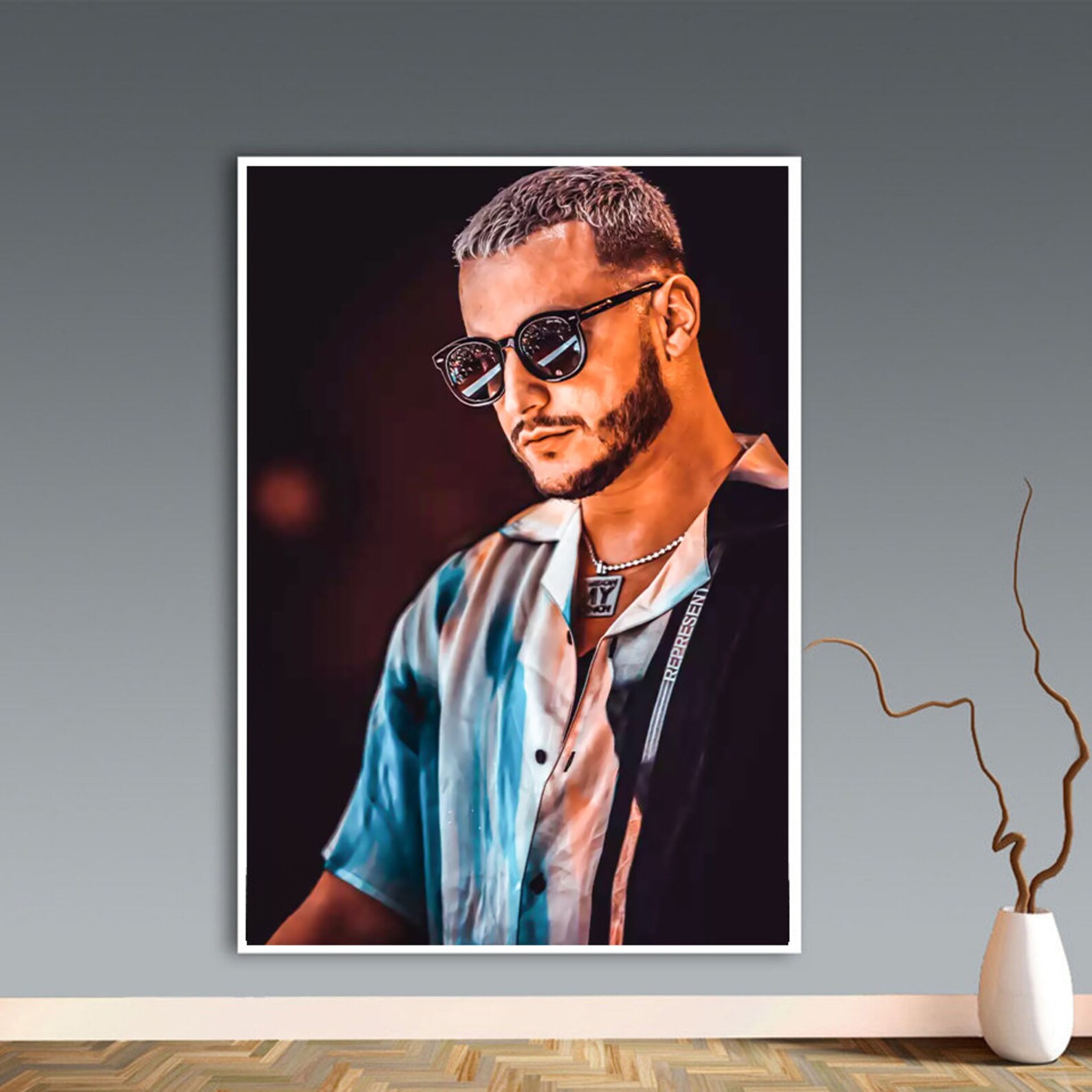 DJ Snake Poster Canvas DJ Snake Print Canvas Print Poster | Etsy