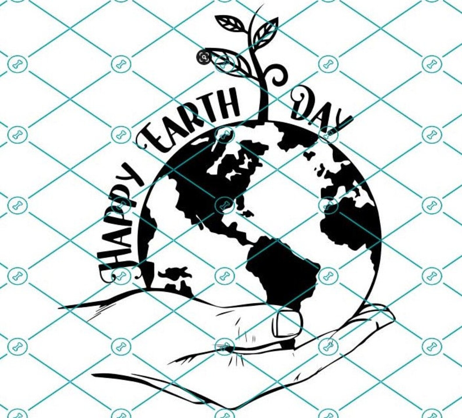 Happy Earth Day Svg Trending Svg Earth Svg the Earth Day | Etsy
