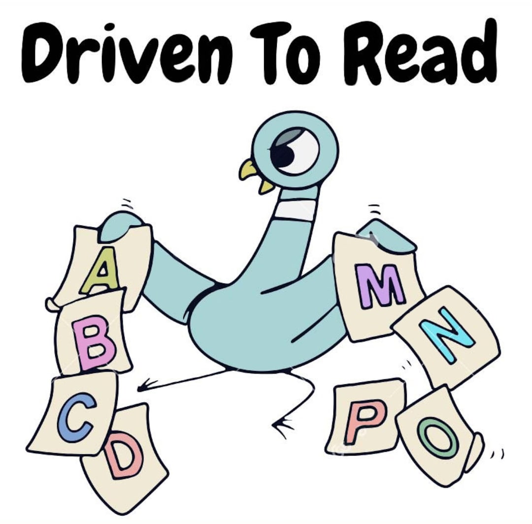 Dri Ven to Read Svg Library Reading Books Svg - Etsy