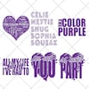 Color Purple Svg - Etsy