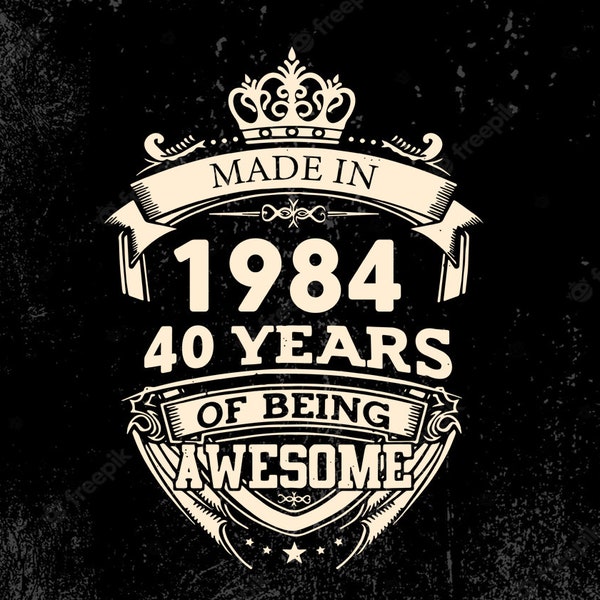 40 Years Of Being Awesome Etsy