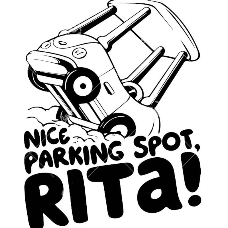 Nice Parking Spot Rita - Etsy