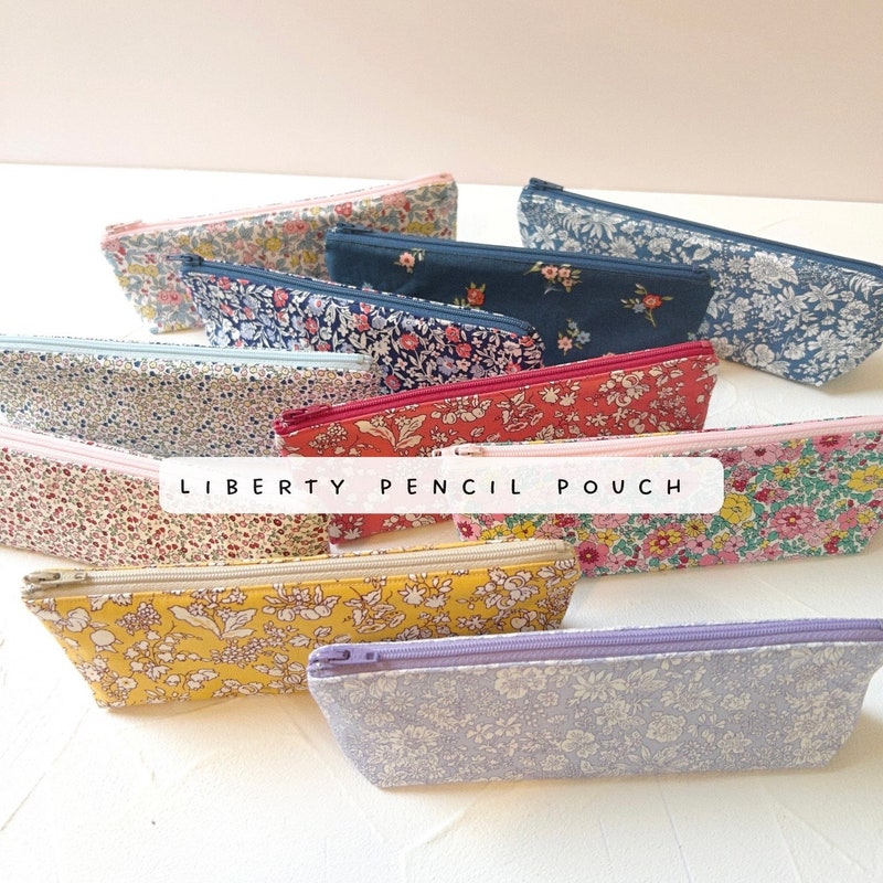Preppy Pencil Case - Etsy