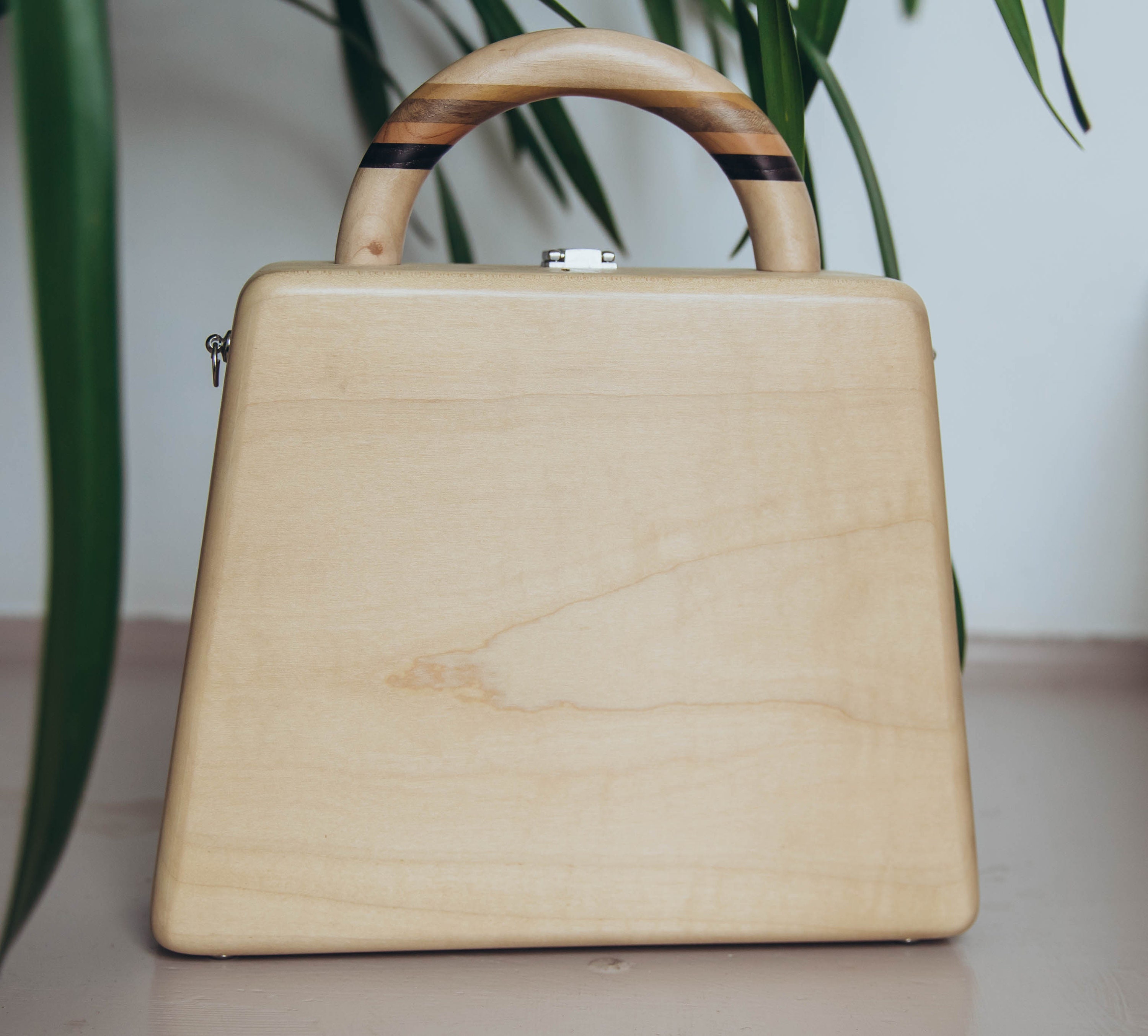 Wooden Bag Handbag Wooden Crossbody Exclusive Bag Wood Trapezoid Bag - Etsy