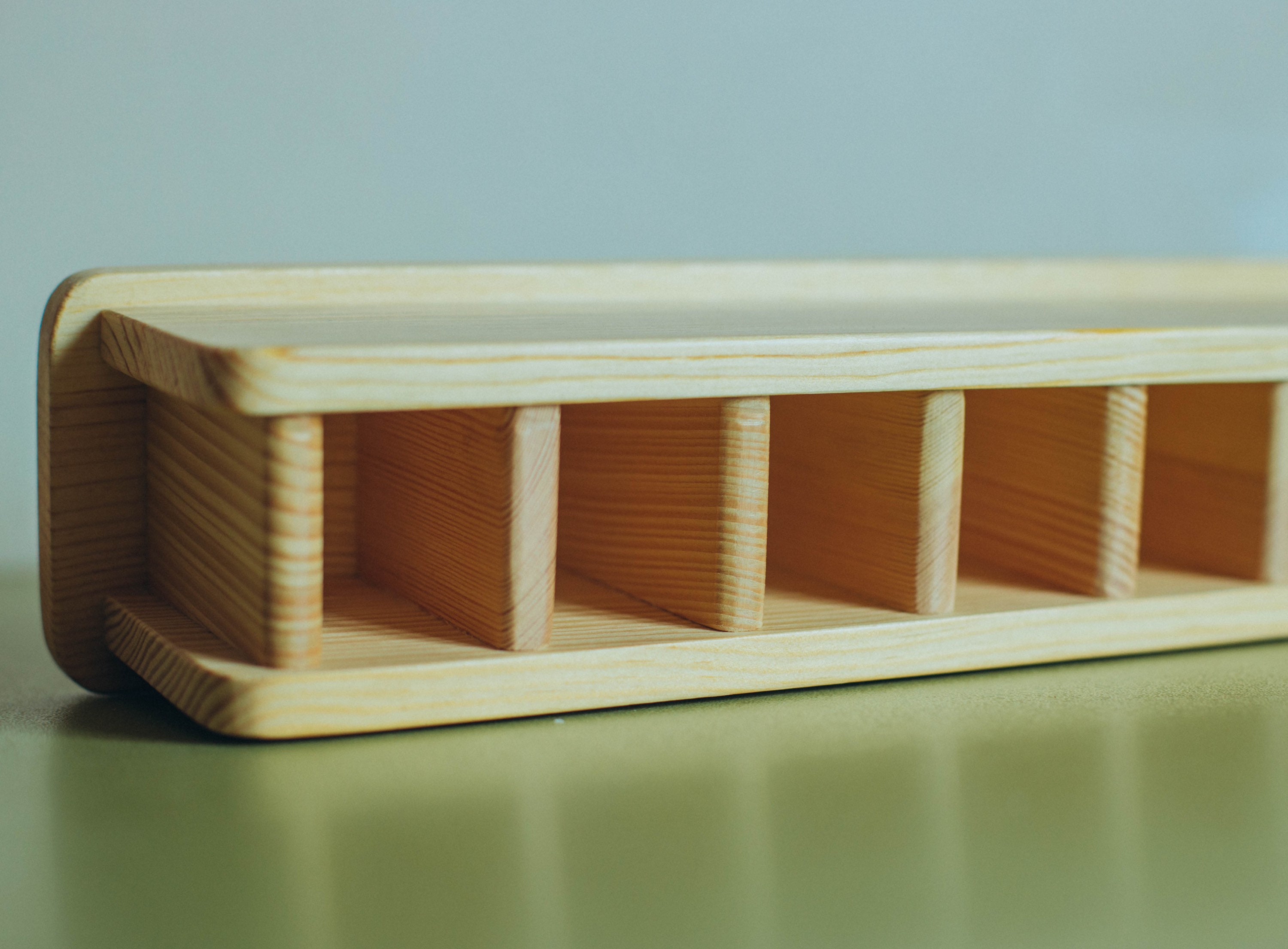 Wooden Rainbow Holder for Pencils/felt-tip Pen Box,organizer Pencil ...