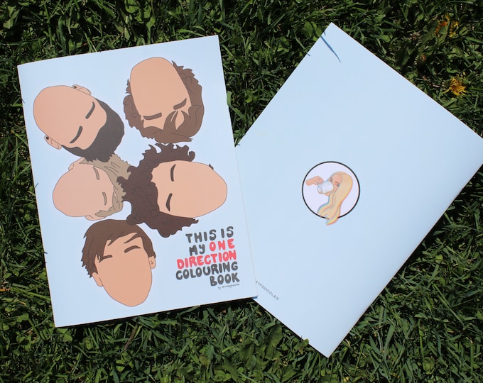 One Direction Coloring and Activity Book Directioner 1d Fan Inexpensive ...