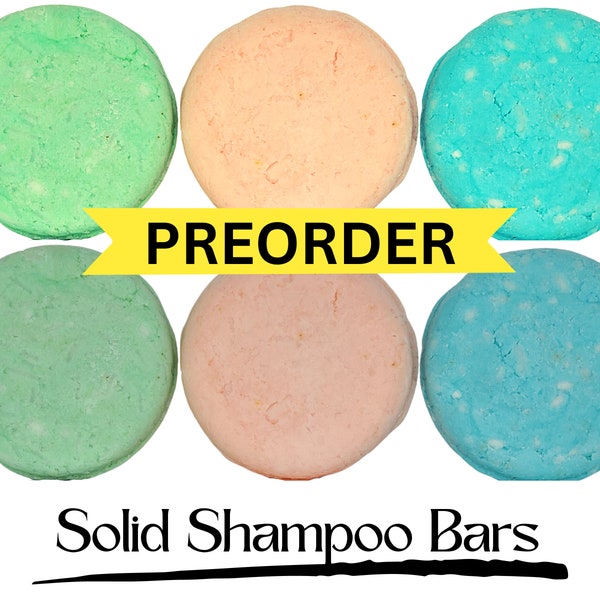 Solid Shampoo Bar - Etsy